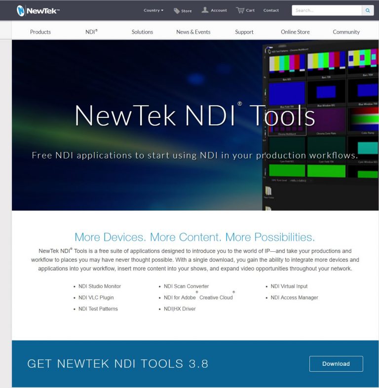 NDI 모니터로 무료 멀티뷰어 구축하기 – DVNEST